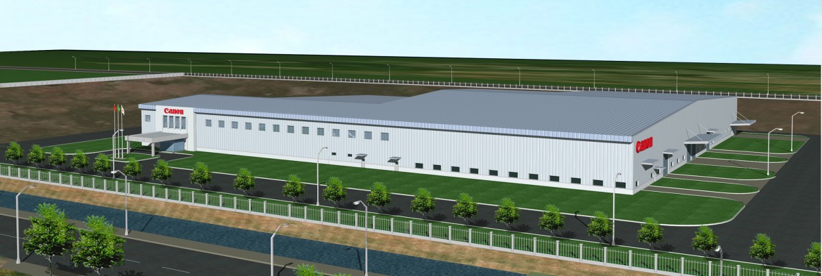 Construction Project of Canon Electronics Vietnam Co., Ltd Factory
