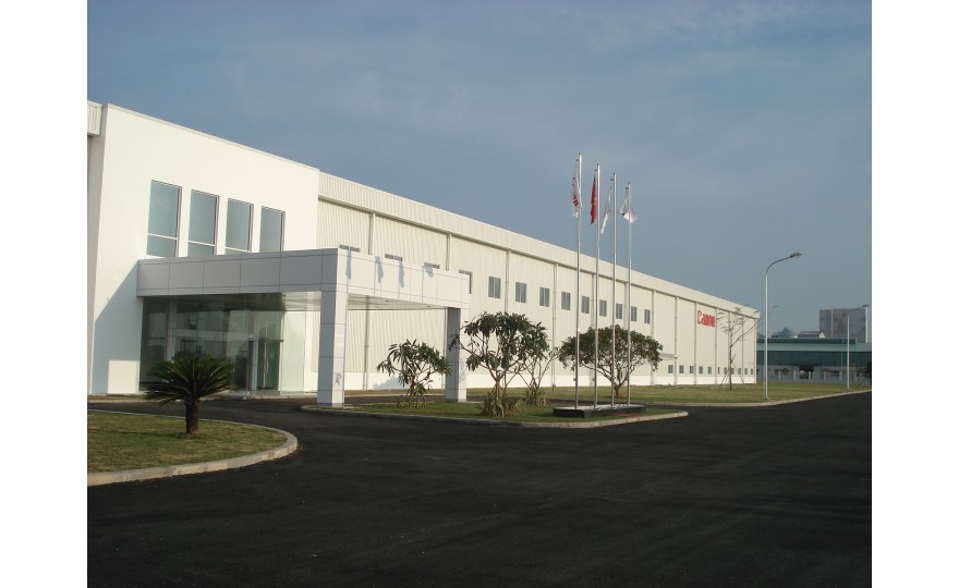 Construction Project of Canon Electronics Vietnam Co., Ltd Factory