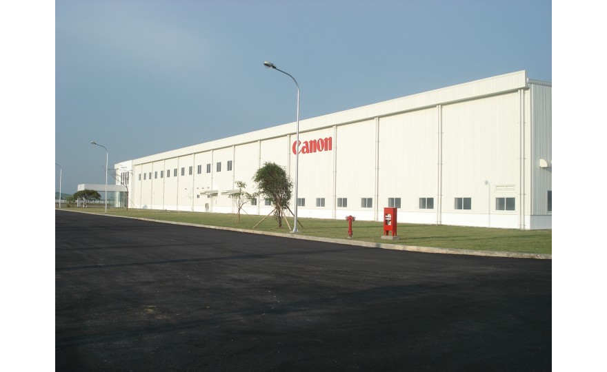Construction Project of Canon Electronics Vietnam Co., Ltd Factory