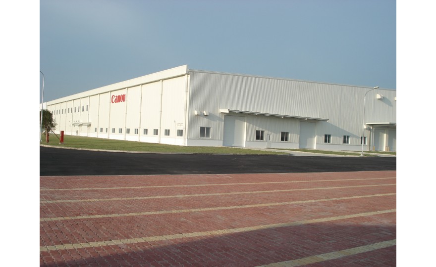 Construction Project of Canon Electronics Vietnam Co., Ltd Factory