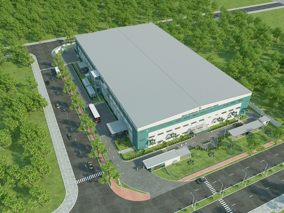 Dự án Thiết kế và thi công Nhà xưởng công nghệ Welco Việt Nam