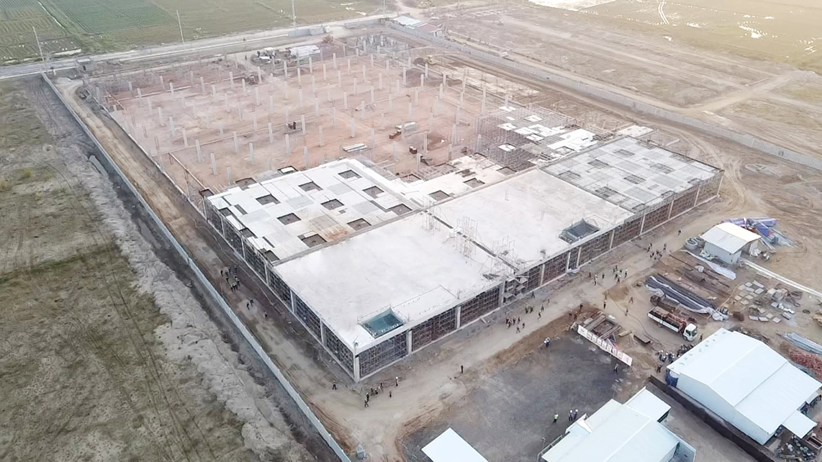 Cập nhật tiến độ thi công tháng 11/2020 – Dự án Nhà máy Suga ...